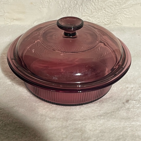 Corning Visions | Kitchen | Vintage Corning Vision Ware Cranberry 24oz ...